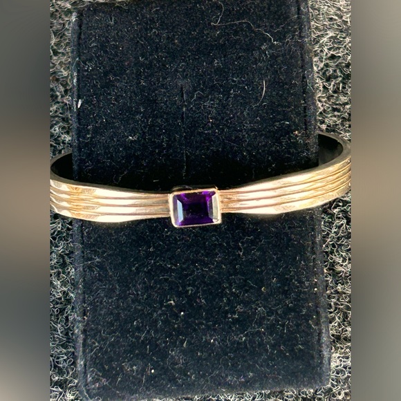 Ray Bennett | Jewelry | Ray Bennett 4k Sterling Silver Cuff With Deep ...